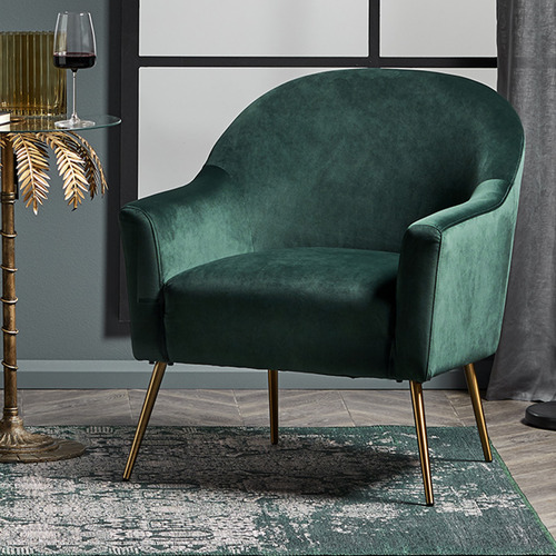 Buy velvet armchair store